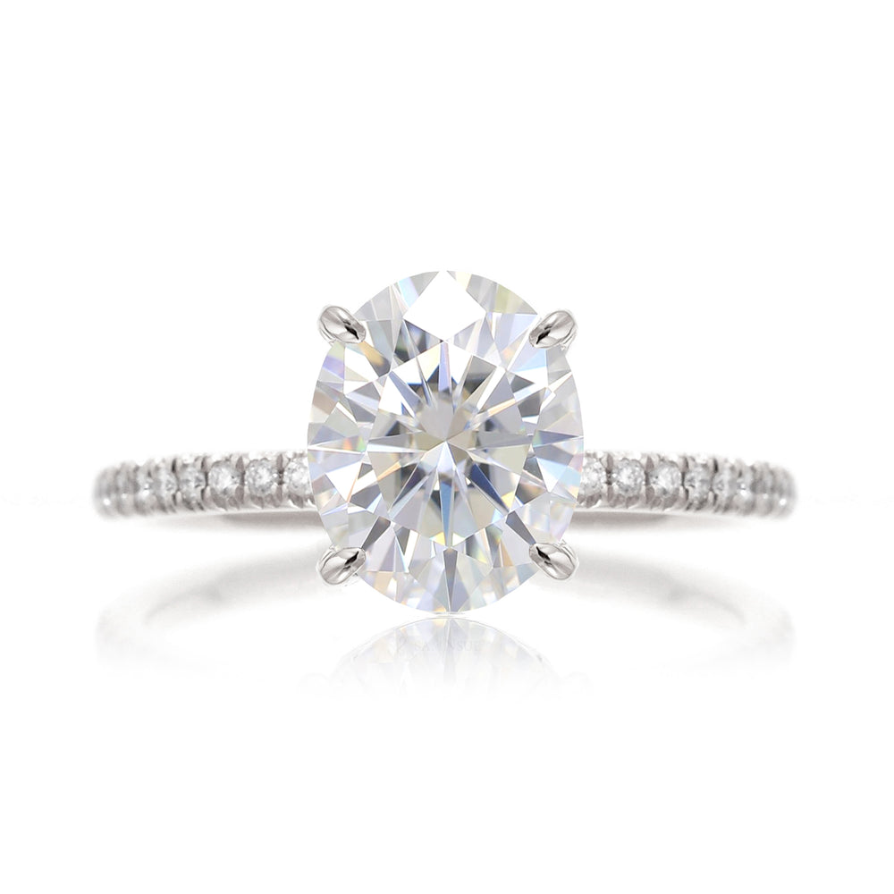 Shop Morganites, Moissanites, Aquamarines and Lab-Grown Diamond Rings