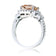 The Cali Cushion Morganite Engagement Ring