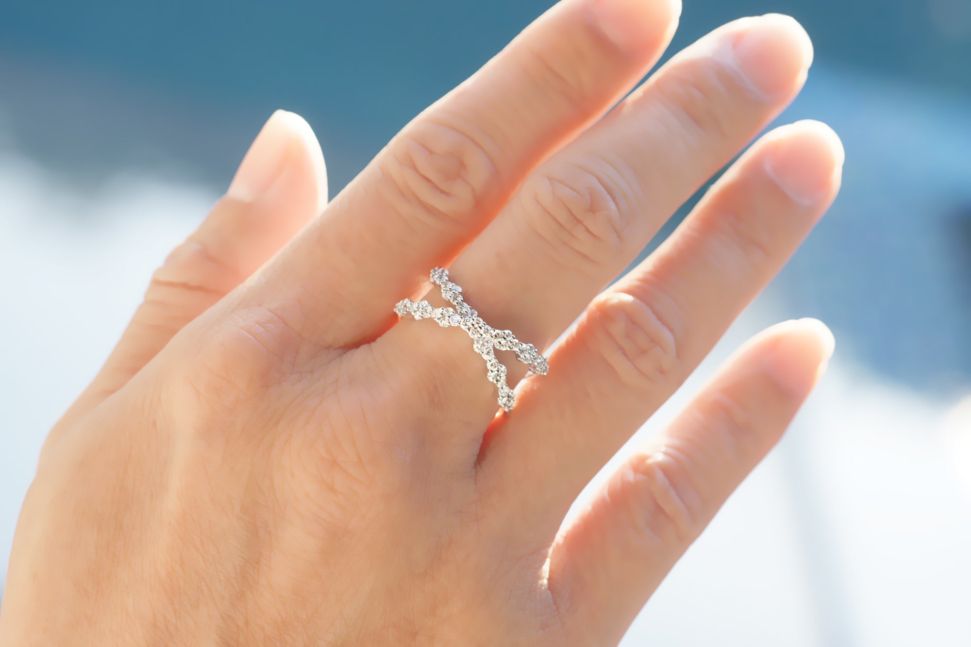 The Orbit Diamond Ring